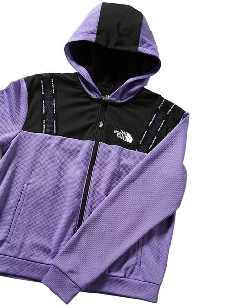 Cazadora The North Face Full Zip Morado Mujer