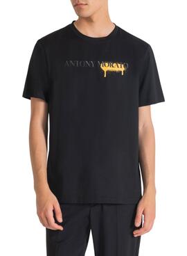Camiseta Antony Morato Logo para Hombre Blanca