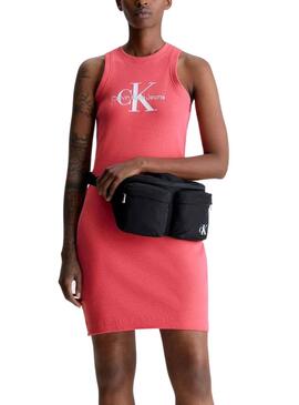 Vestido Calvin Klein Archival Rosa para Mujer