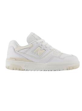 Zapatillas New Balance B550 Blanco Para Niños